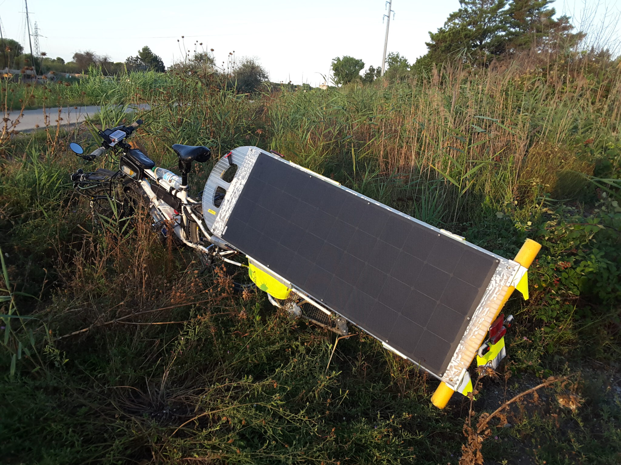 Erfahrung mit ‚m Solar-Rad – Willi in Afrika